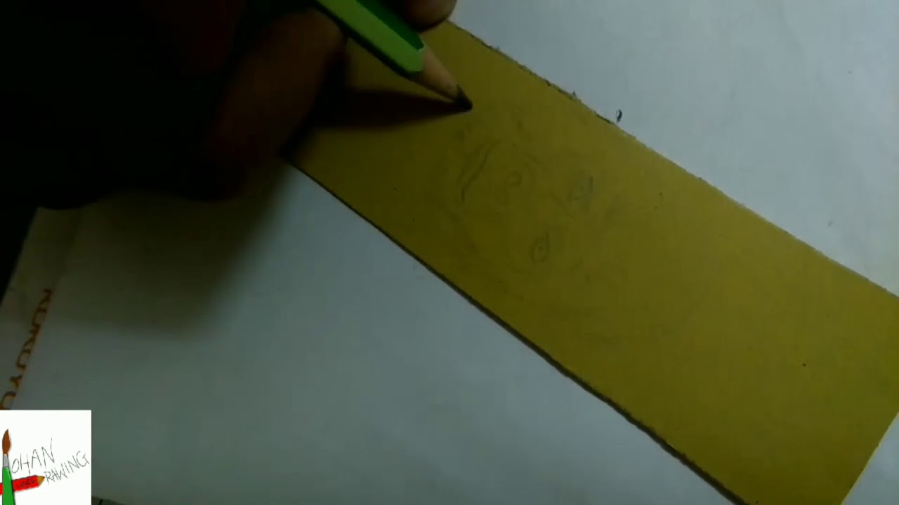 Making a Gorilla bookmark- Acrylic Painting - YouTube
