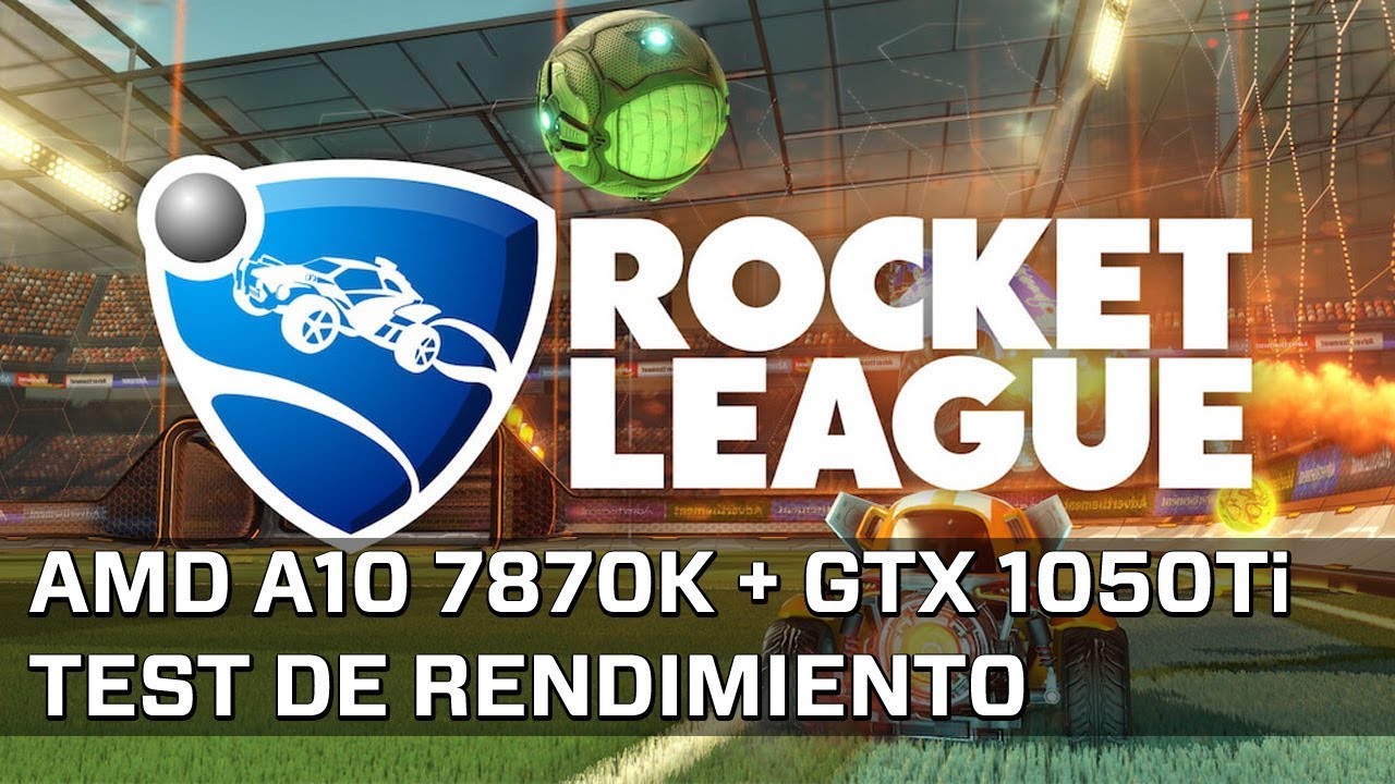 Rocket League - AMD A10 7870K + GTX 1050 Ti (1080p Ultra) - YouTube