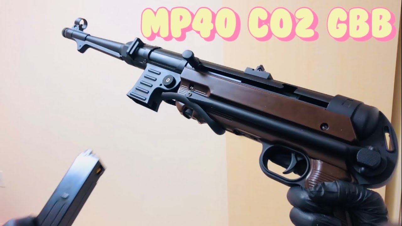 MP40 CO2 GBB シュマイザー ガスブローバック - YouTube