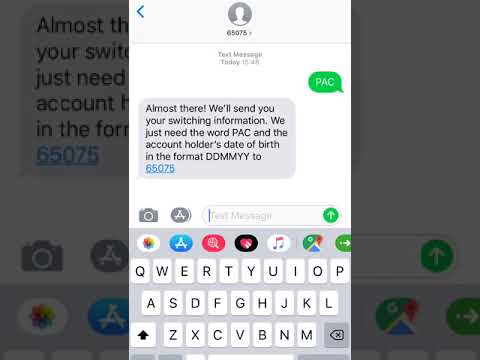 How to get a PAC code - switch mobile network & keep my number - YouTube