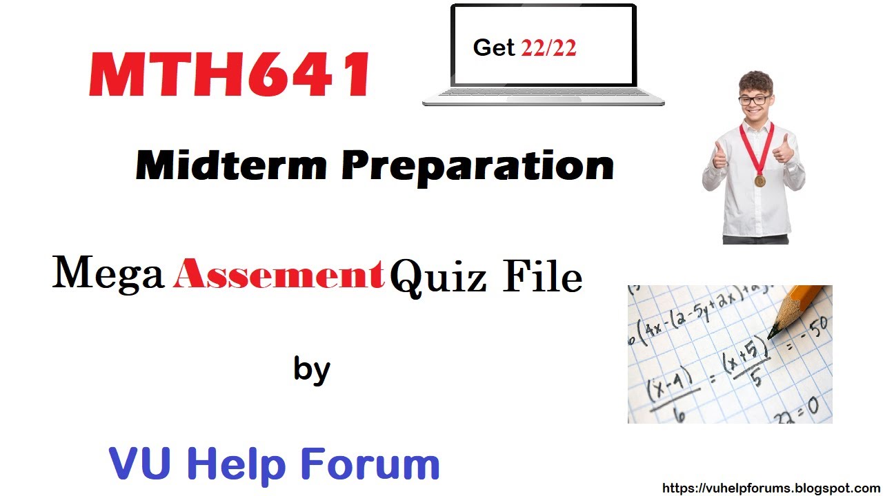 MTH641 Midterm Preparation Objective||Mega assement Quiz file - YouTube