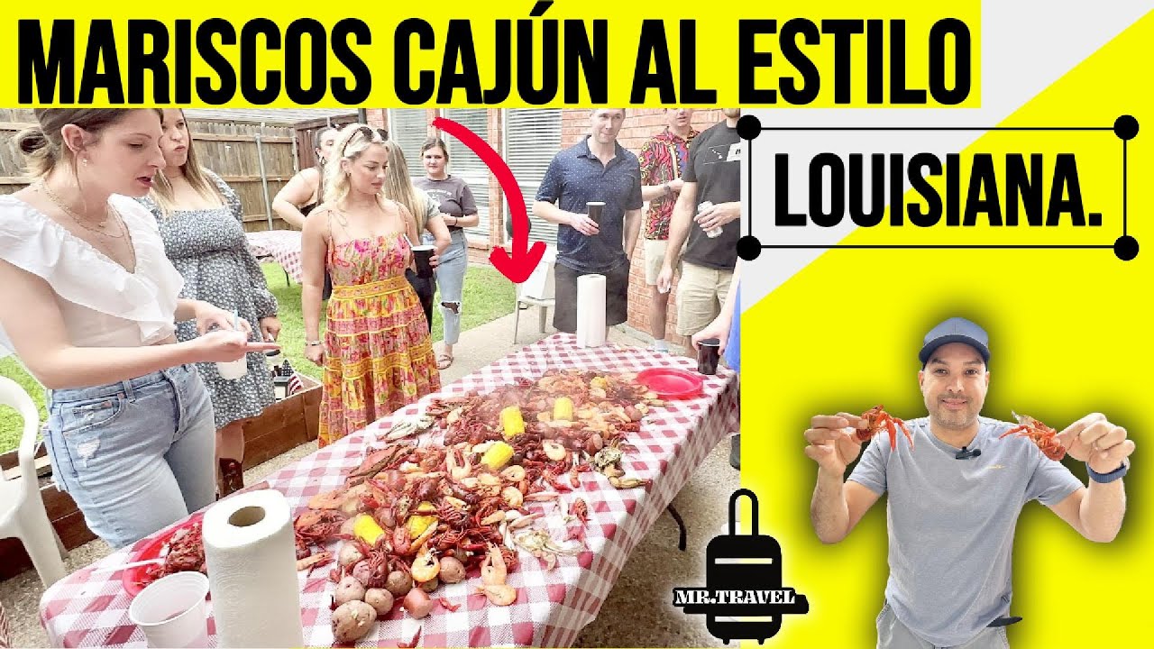 Marisco Cajún Al Estilo Louisiana ¿Como Se Cocina? Y ¿Que Ingredientes ...