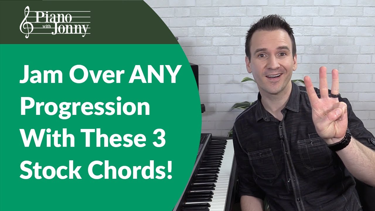 3 Stock Chords beginners can use to jam over almost ANY song/style ...