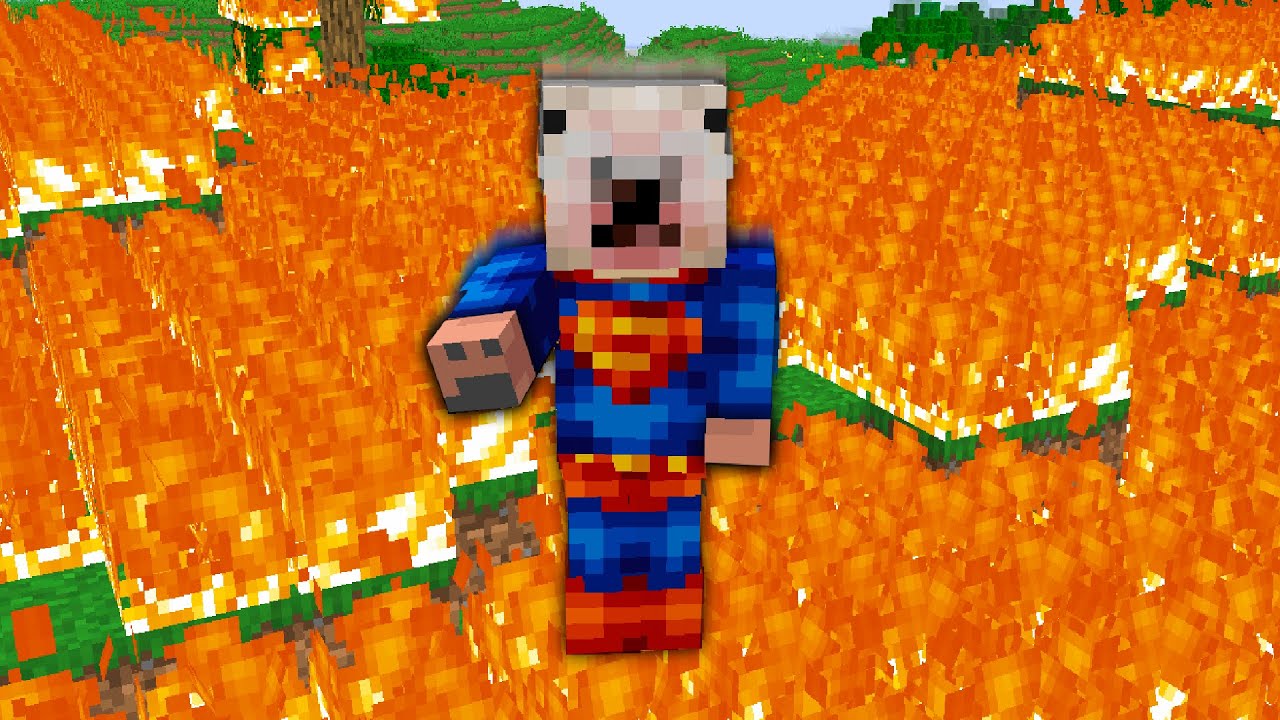 J'ai ajouté des super pouvoirs a Minecraft - YouTube