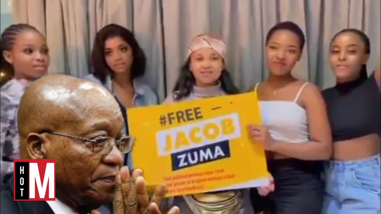 Jacob Zuma Daughters Joins The Movement #FreeJacobZuma - YouTube