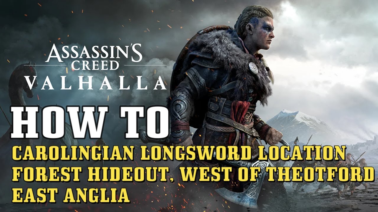 AC Valhalla: Carolingian Longsword Location (Forest Hideout, west of ...