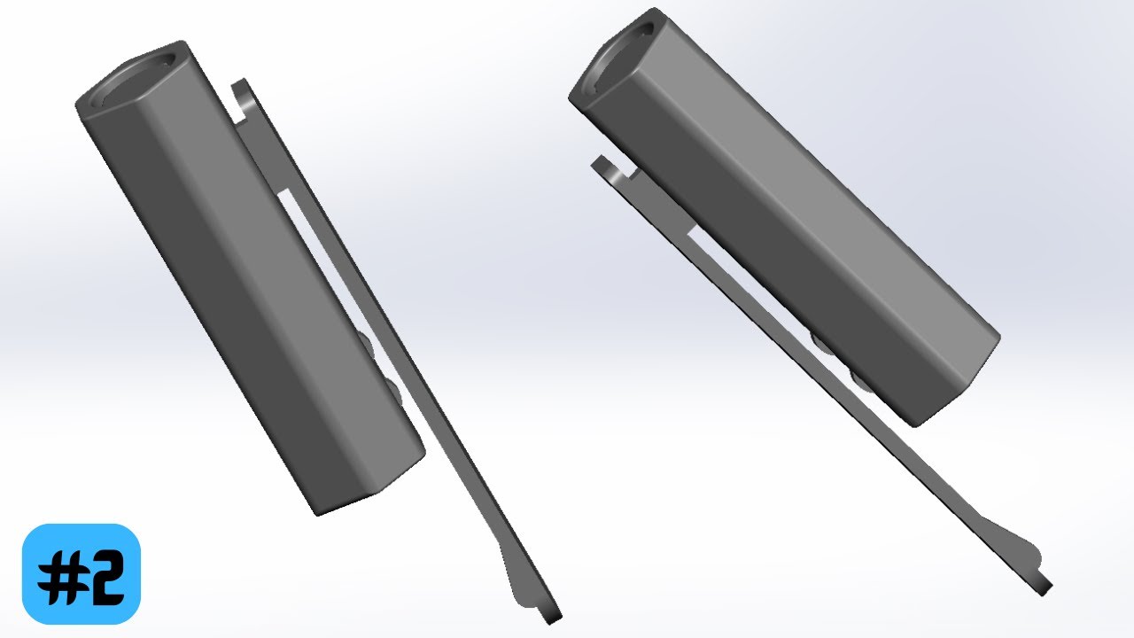 How to design "Pen Cap"🖊️🖊️ in Solidwork || Model 2 || Solidwork ...
