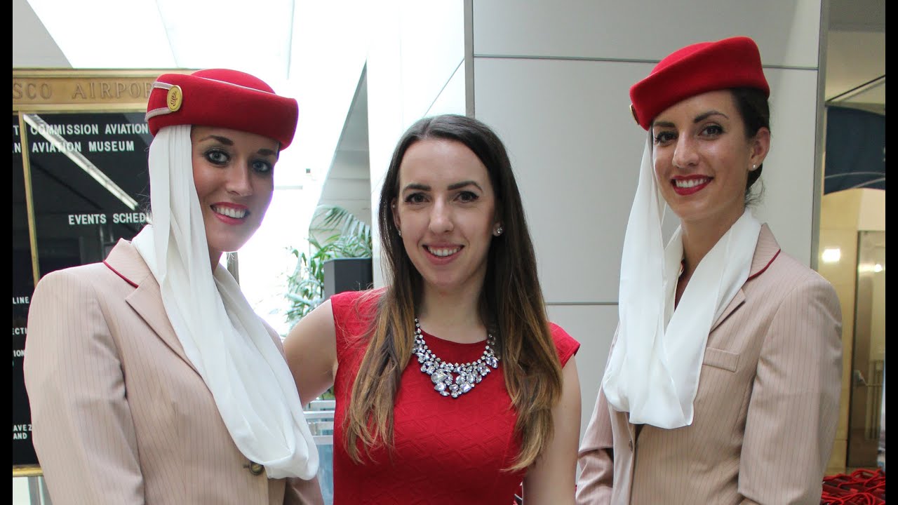 Emirates A380 Debut & VIP Tour at SFO | chelseapearl.com - YouTube