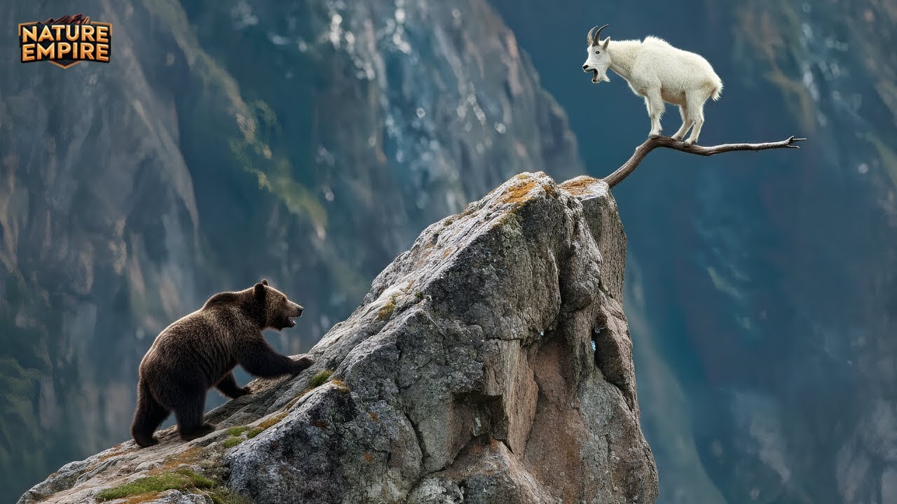 BEAR VS MOUNTAIN GOAT | The Impossible Hunt in the Rocky Mountains ...