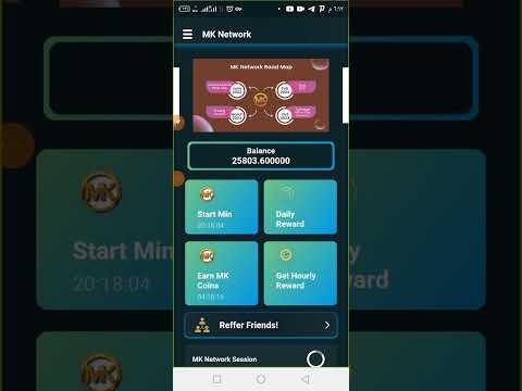 تحديث جديد بخصوص عملة MK Network فتح التوثيق وطريقة التوثيق في تطبيق ...