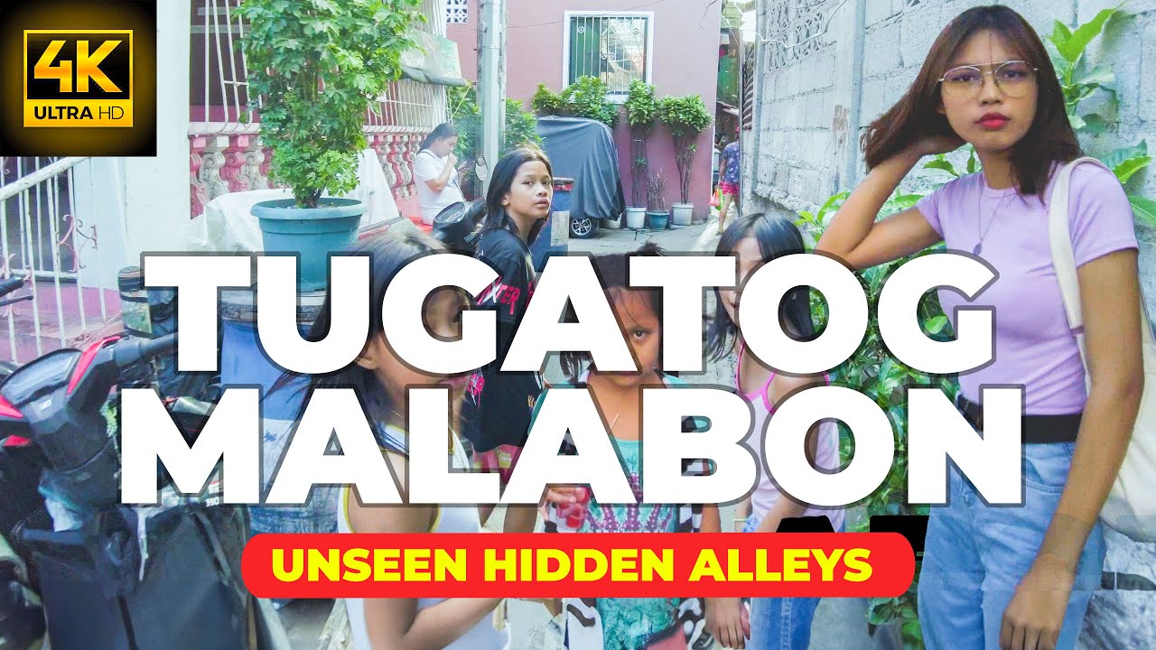 Unseen Footage of Hidden Alleys in Tugatog Malabon [4K] 🇵🇭 - YouTube