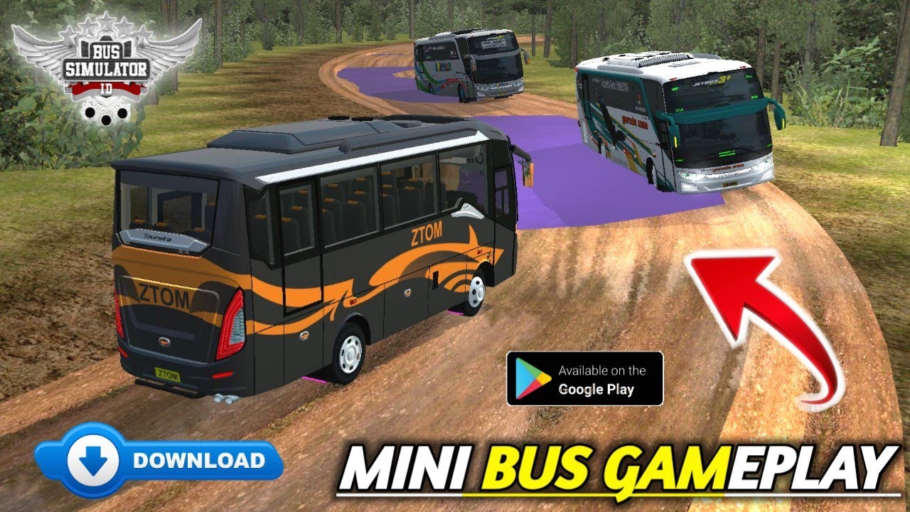 Mini Bus OFF ROAD Driving | MOBILE Gameplay |Making The Gaming | Bus ...