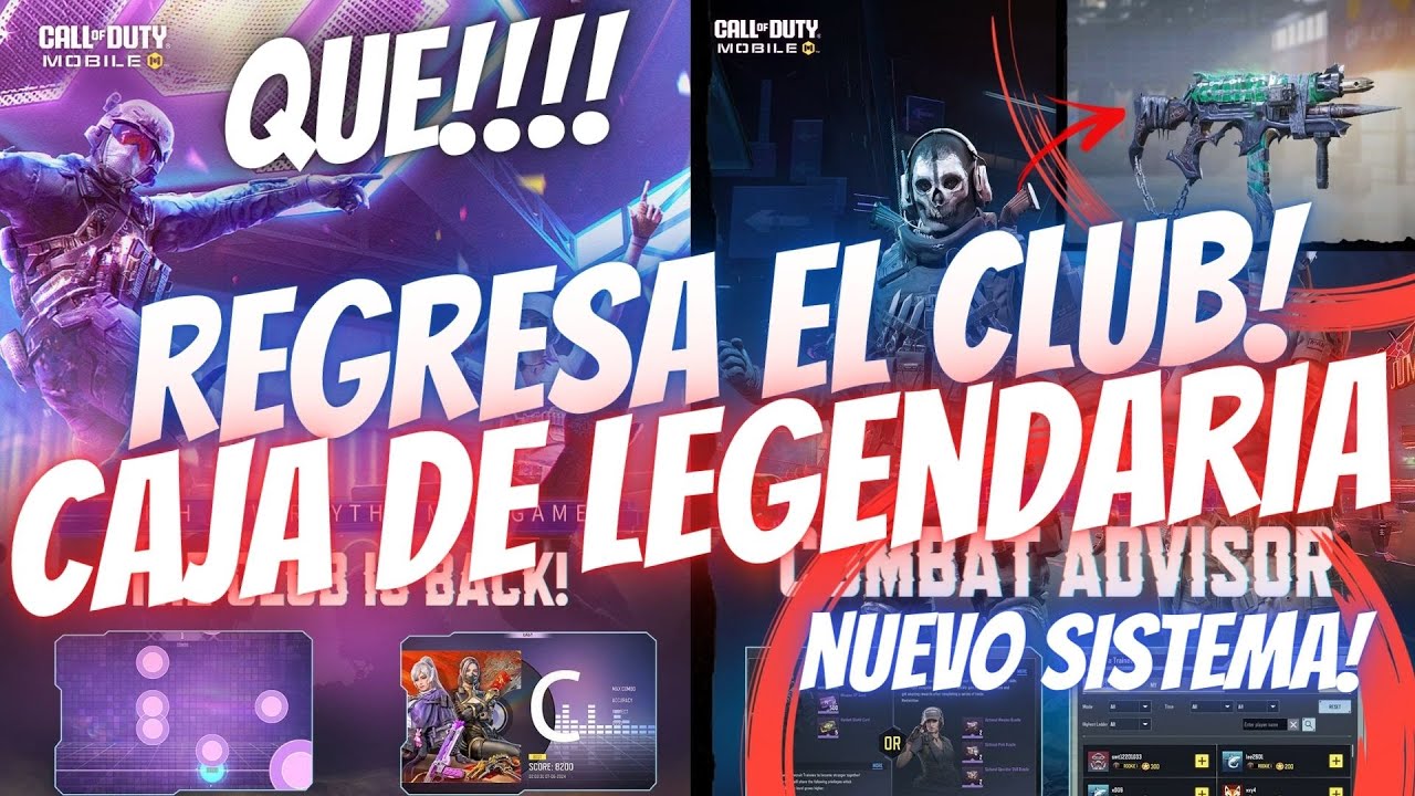 ACTIVISION esta LOCO! REGRESA EL CLUB Y NUEVO SISTEMA CON RECOMPENSAS ...