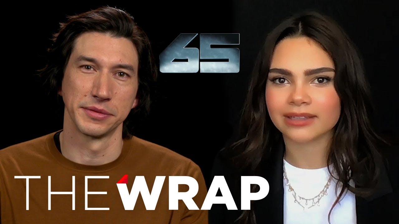 '65' Stars Adam Driver & Ariana Greenblatt Talk Favorite Dinosaur Movie ...