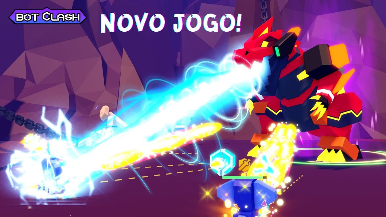 NOVO GAME NO CANAL!!-BOT CLASH SIMULATOR - YouTube