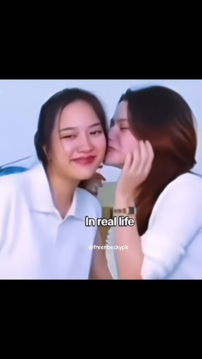 kiss seen freenbeckyin series/ in real life 😀#freenbeck #freenbeckynewseries #freenbeckykiss ...