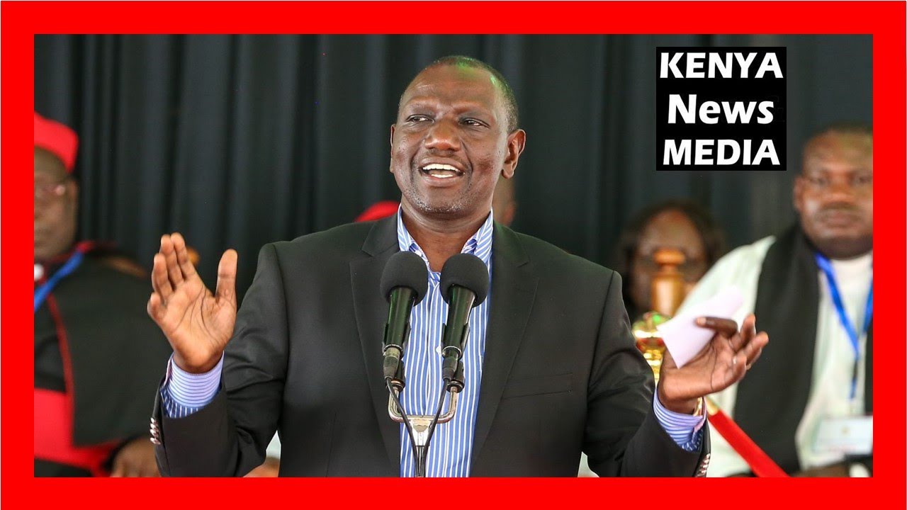 President William Ruto full speech at Christ Church Cathedral in ...