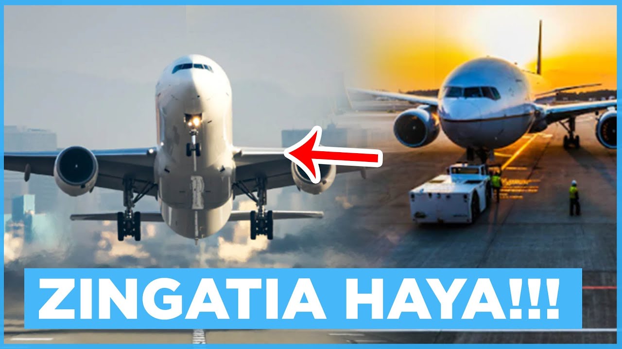 KAA KIJANJA: ZINGATIA HAYA UNAPOSAFIRI NA NDEGE / ANGANI - YouTube