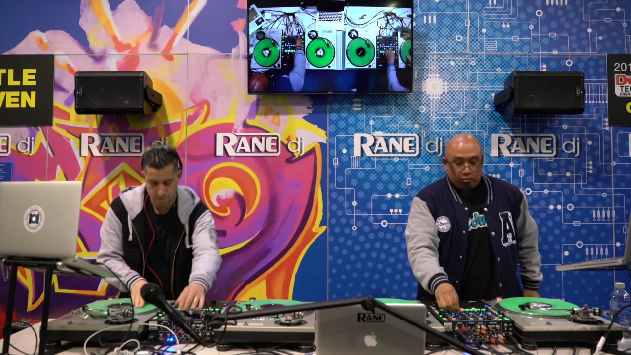 DJ's Melo D & Rhettmatic from the Beat Junkies Live at NAMM 2016 Day 1 ...