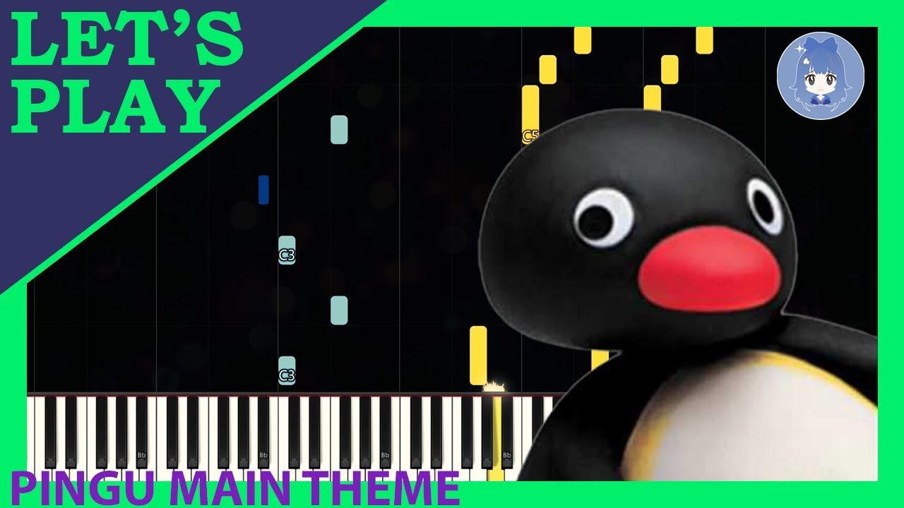 Pingu Main Theme [Piano Tutorial] - YouTube