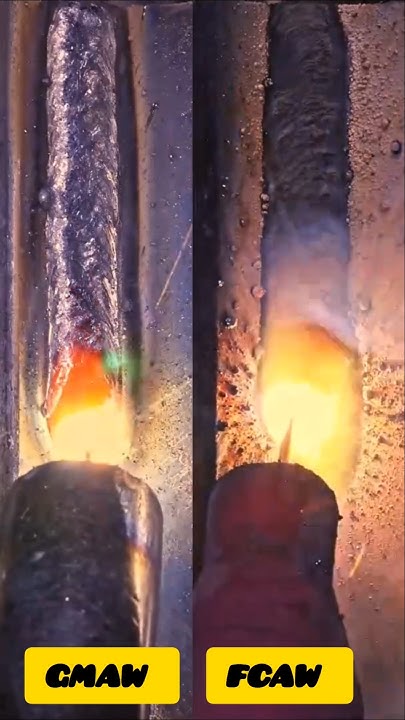 Gmaw Vs Fcaw #gmaw #fcaw #migwelding #anuptechmane @anuptechmane - YouTube