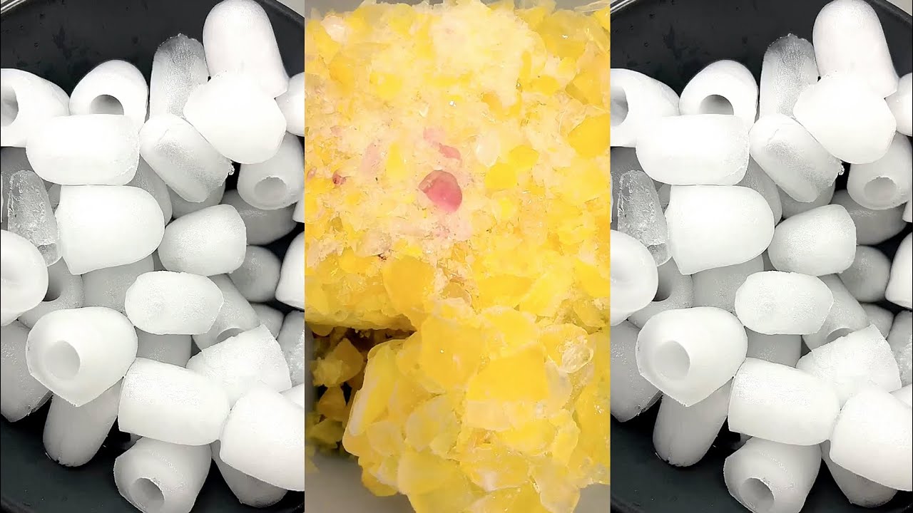 HARD ICE EATING / IGLOO ICE / CRUSHED ICE. ICE EATING - YouTube