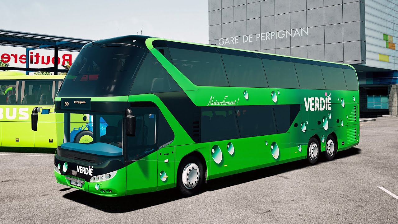 Fernbus Simulator | DLC France | Neoplan Skyliner - YouTube