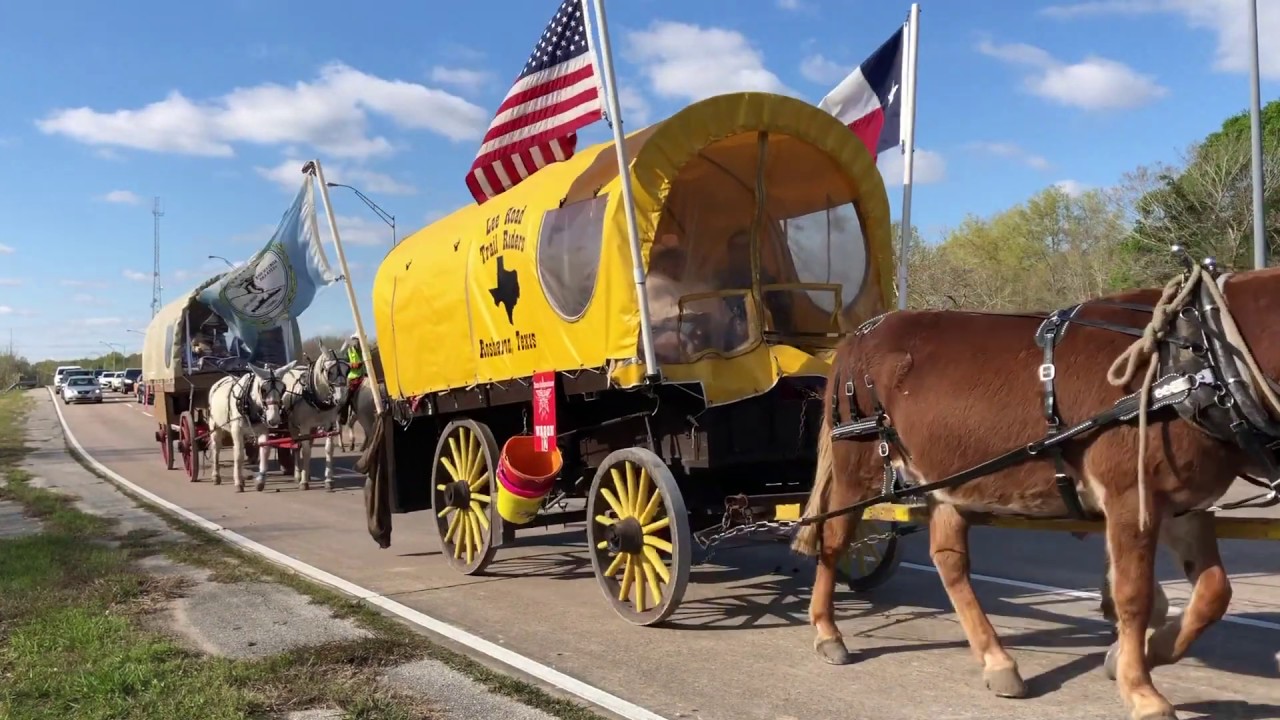 Texas Independence Trail Ride 2020 - YouTube