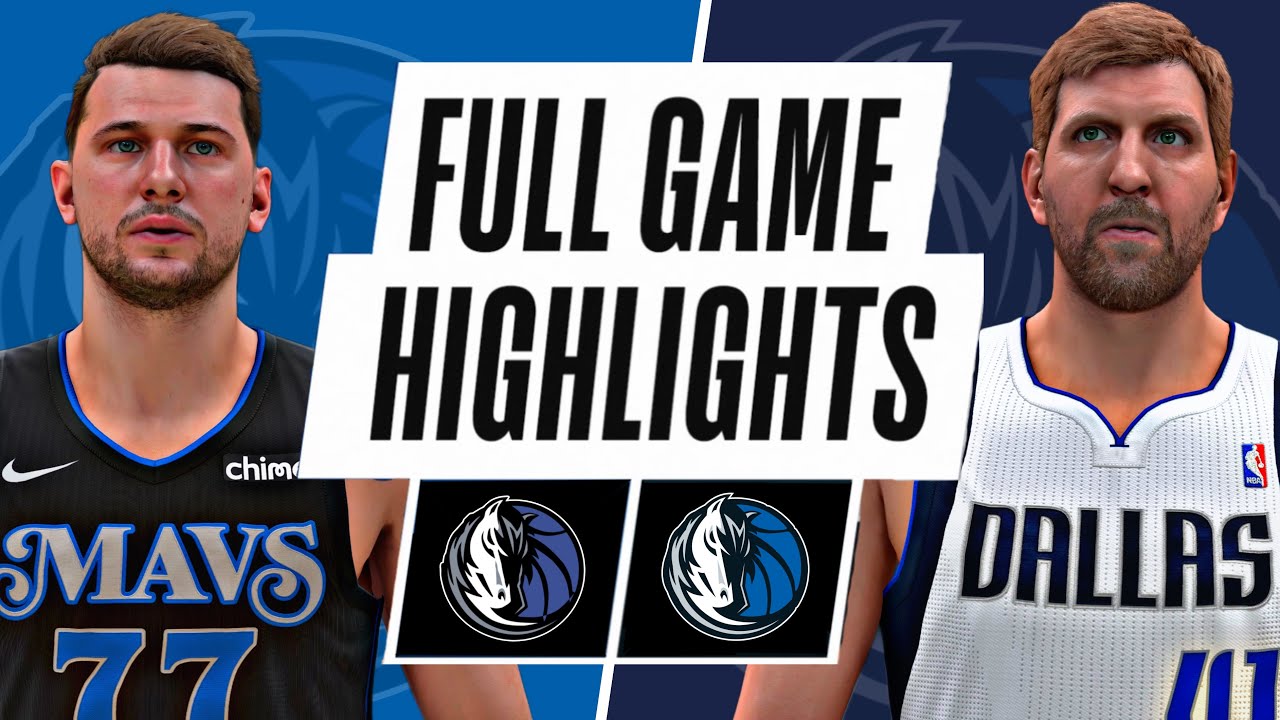 '24 MAVERICKS vs '11 MAVERICKS | FULL GAME HIGHLIGHTS - YouTube
