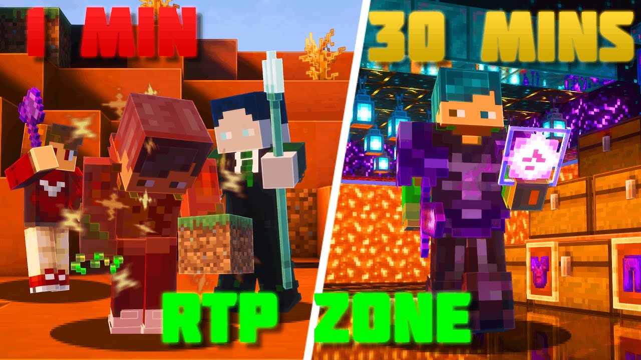 Is THE RTP ZONE Worth It? | How I played the RTP ZONE on the DonutSMP... - YouTube