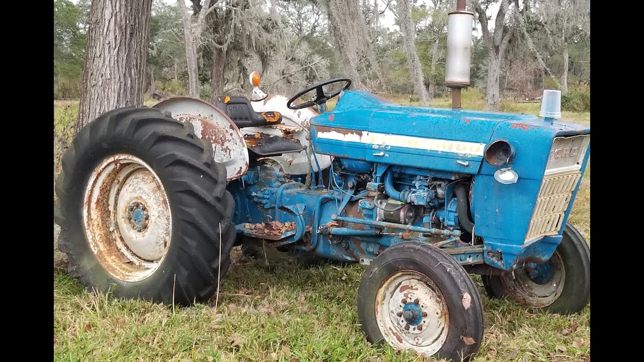 Ford 3000 Restoration Part 1 - YouTube