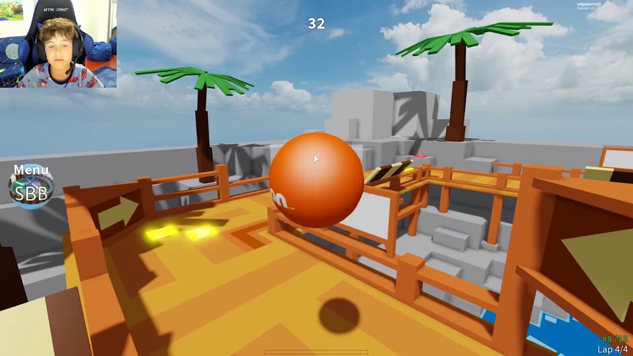 Let's Play SUPER BLOCKY BALL - Roblox - YouTube