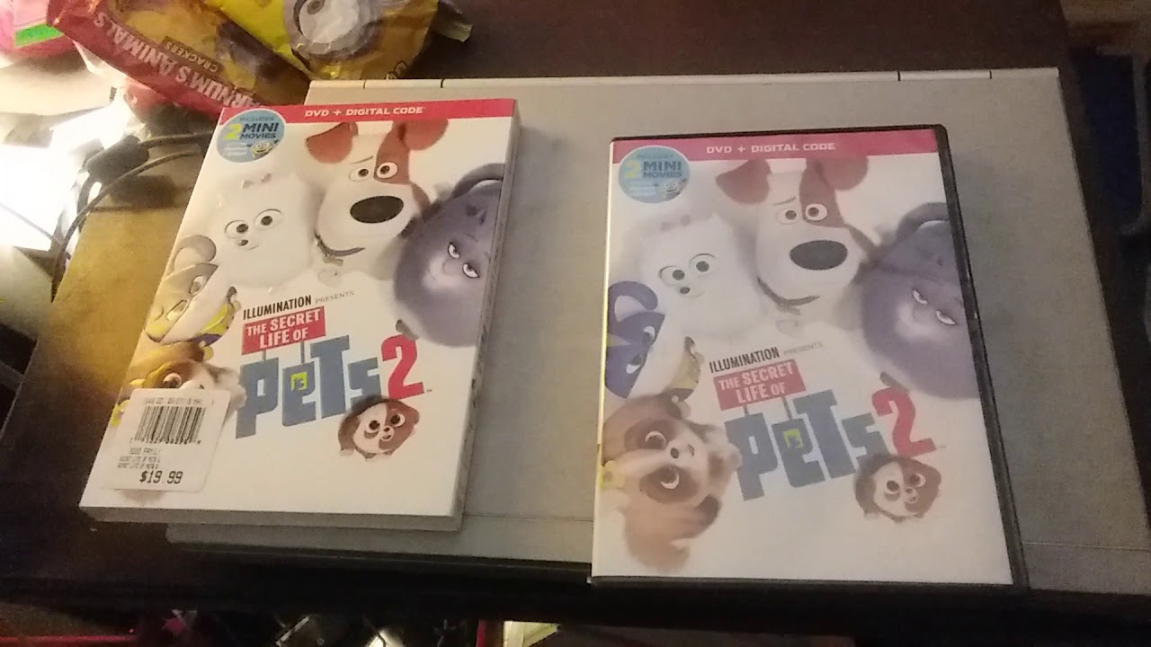 The Secret Life of Pets 2 DVD Unboxing - YouTube