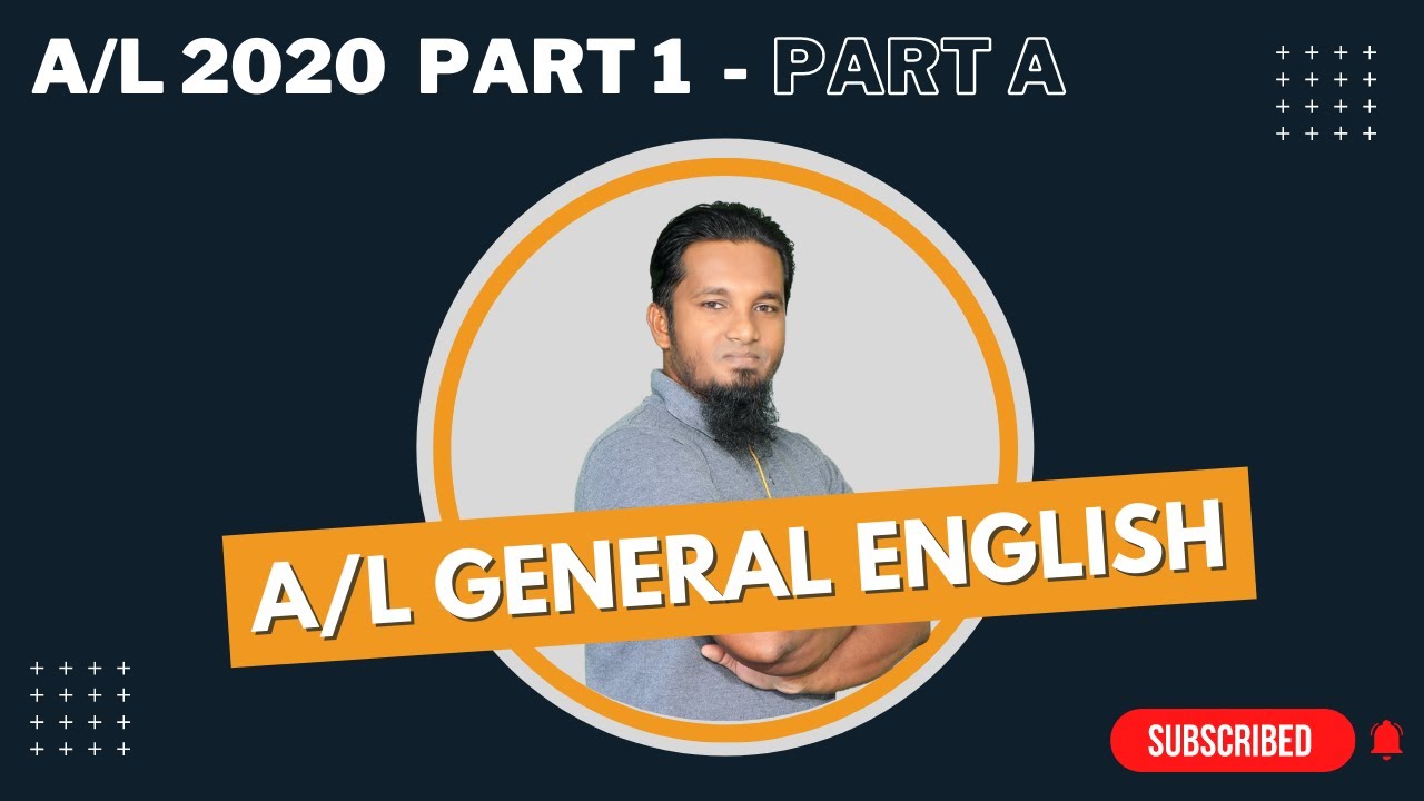 A L GENERAL ENGLISH 2020 PART 1 TAMIL EXPLANATION englishwithhm a-l-general-english-2020-part-1-tamil-explanation-englishwithhm