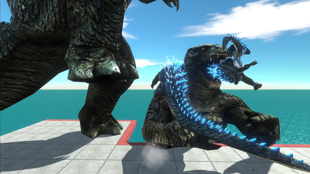 Beware Godzilla 2014's Stomp And His Bite - Animal Revolt Battle ...