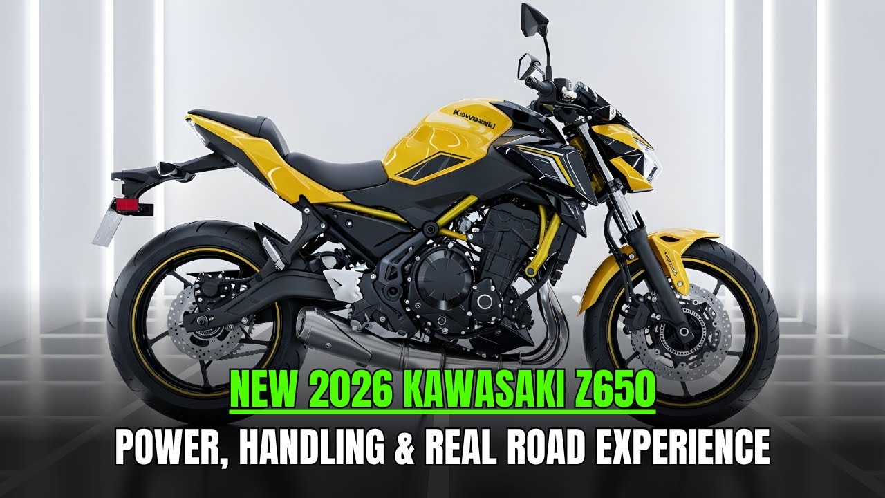 Is the 2026 Kawasaki Z650 the Best Mid-Size Motorcycle This Year? - YouTube