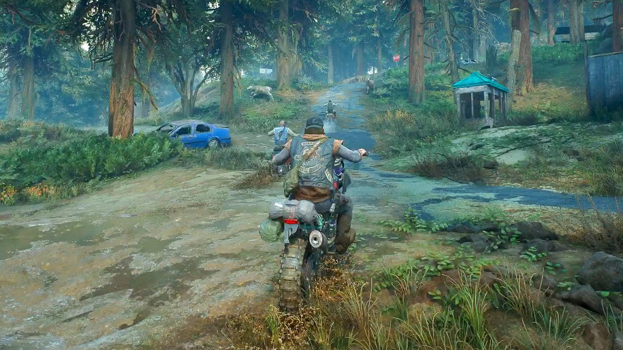 Deacon's first Bike Chase - Days Gone PC - YouTube