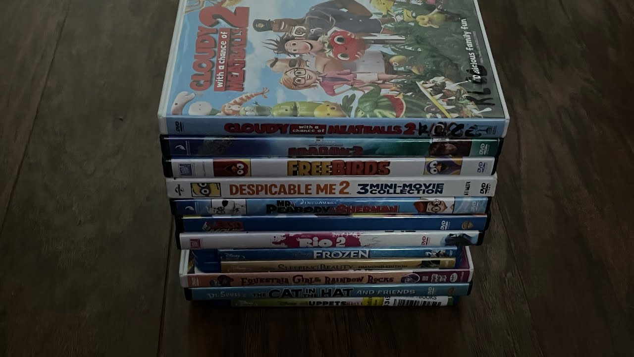 Review of My 2014 DVD Collection - YouTube