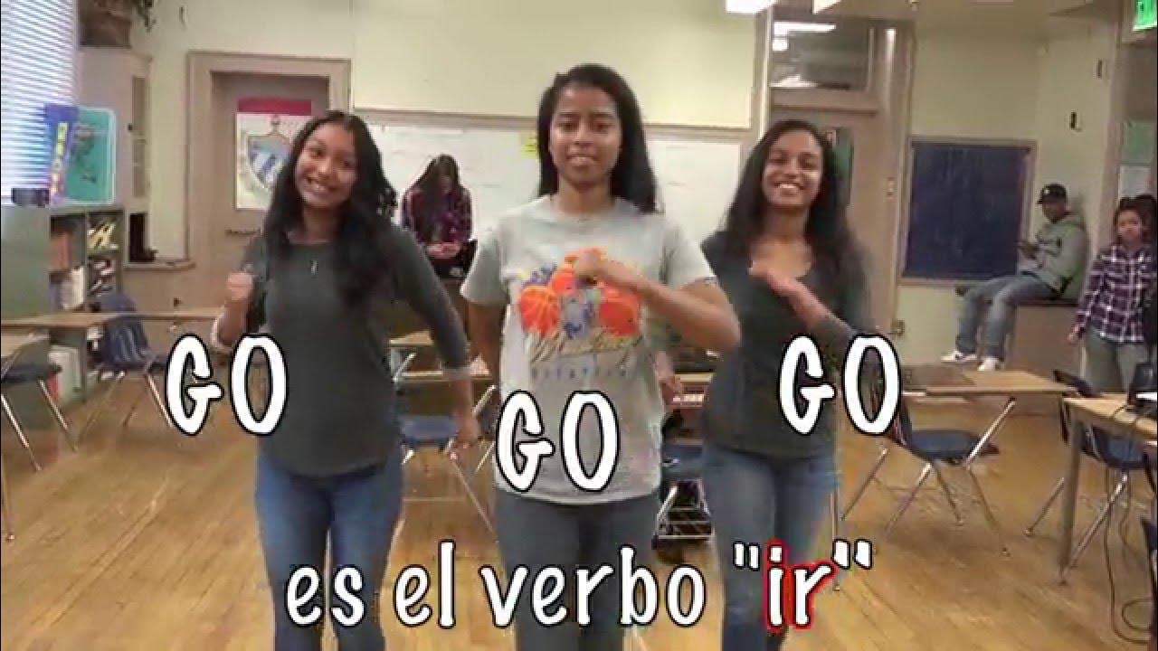 Spanish song for "IR" conjugation in the Present Tense ("Single Ladies ...