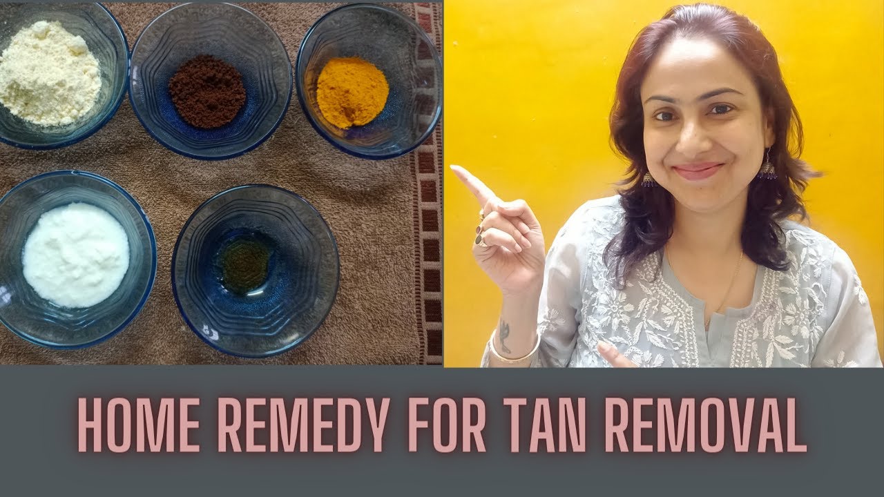 Simple home remedy for tan removal🙂 #tanremoving #skincare # ...