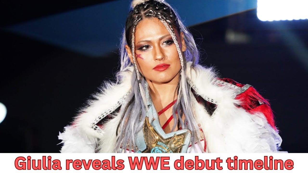 Giulia reveals WWE debut timeline, final matches in Japan - YouTube