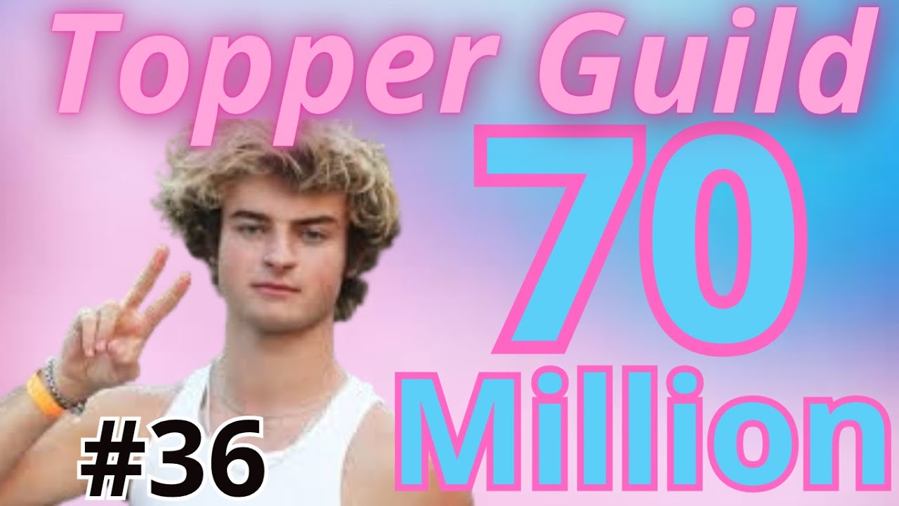 Topper Guild Hit 70 Million Subscribers - YouTube
