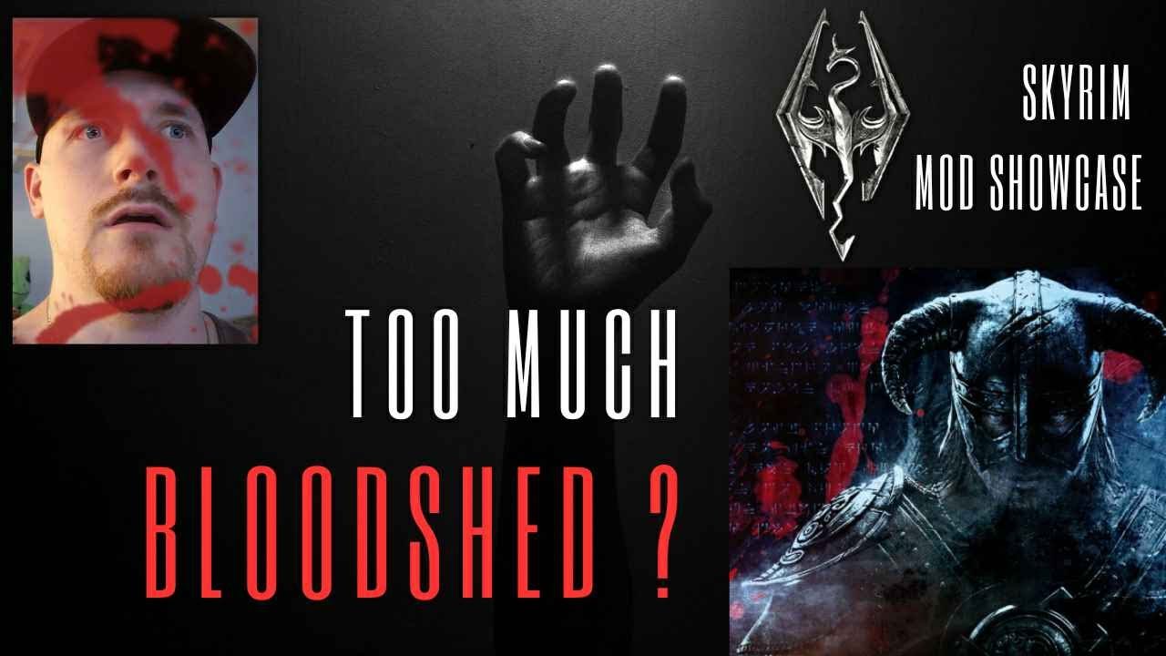 Skyrim Mod Showcase: Enhanced Blood and Textures - YouTube