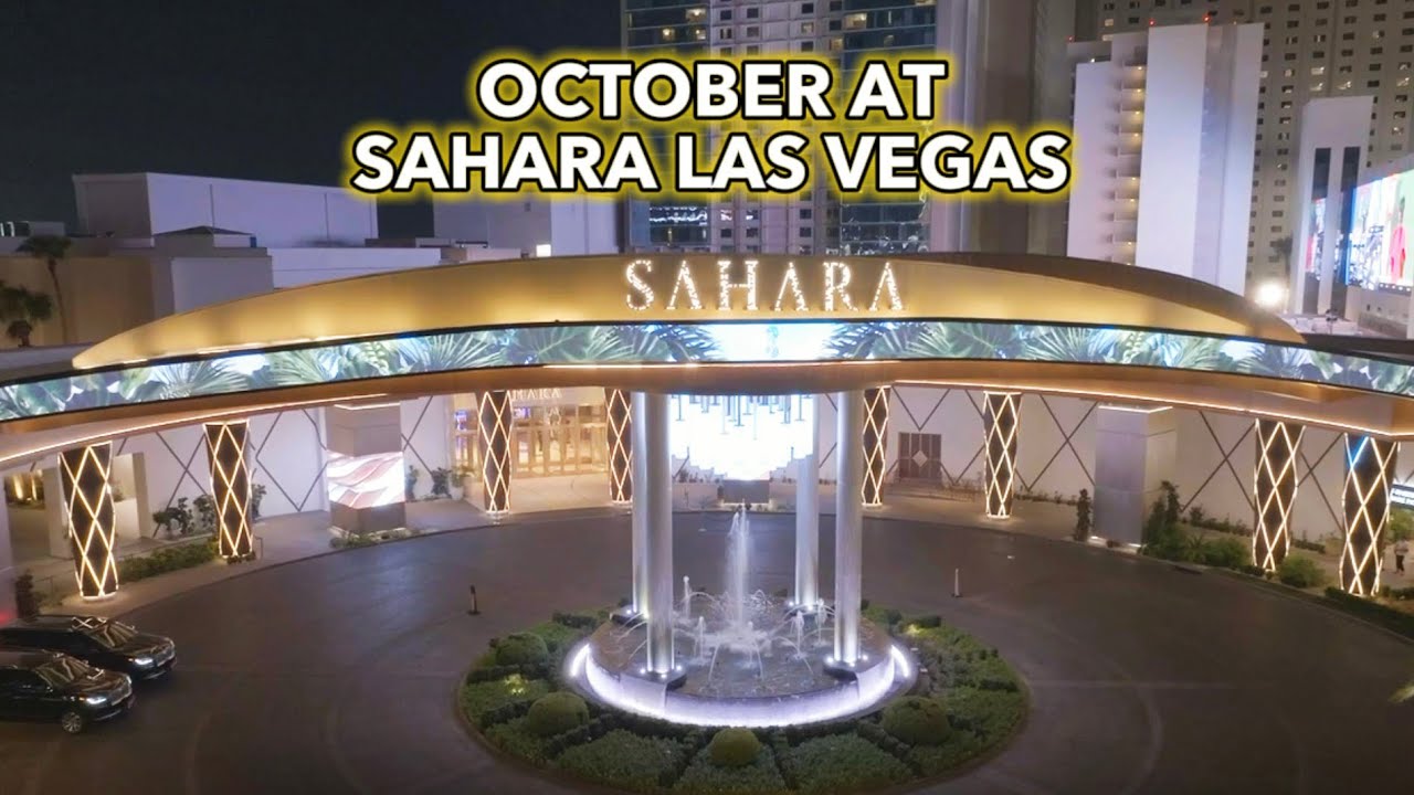 SAHARA Las Vegas This October: Celebrate the Season with Events, Deals ...