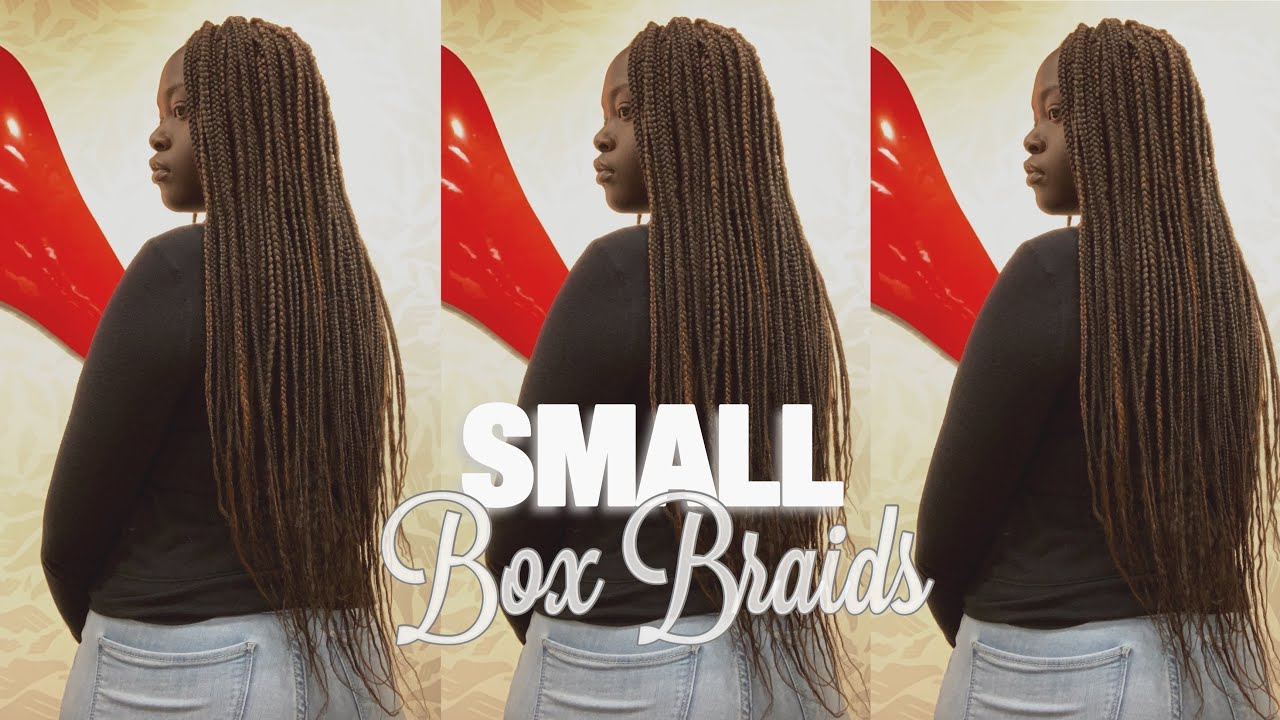 EASY DIY BOX BRAIDS | Beginner Friendly - YouTube
