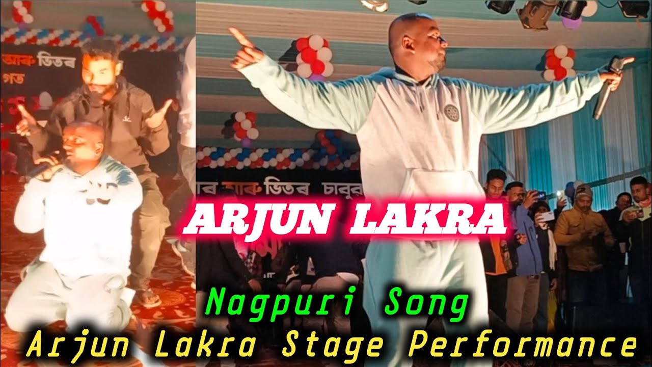 ♦Kale Boroya Nagpuri Song ll Arjun Lakra Stage performance ll Urang ...