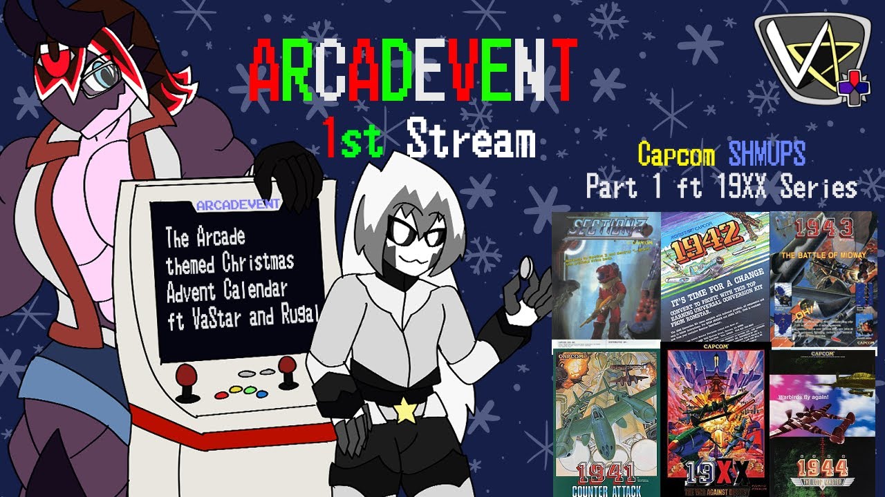 [Read Desc.] [VaStar+Rugal] ARCADEVENT: Capcom SHMUPS Part 1 ft 19XX ...