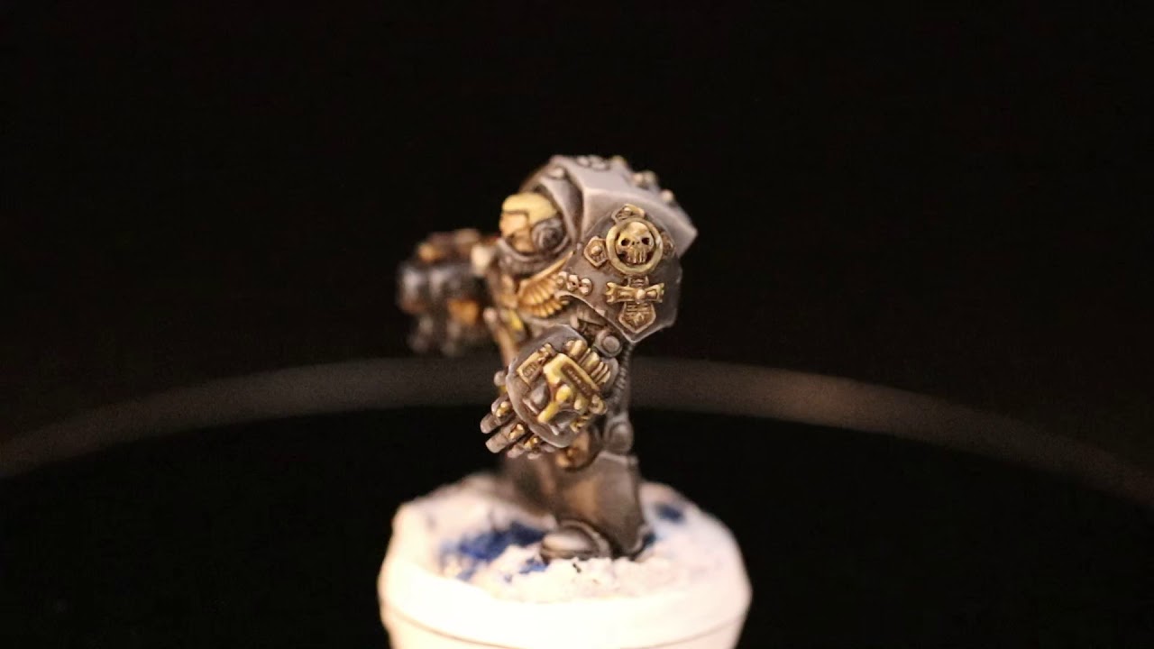 Space Wolves captain in terminator armour - YouTube