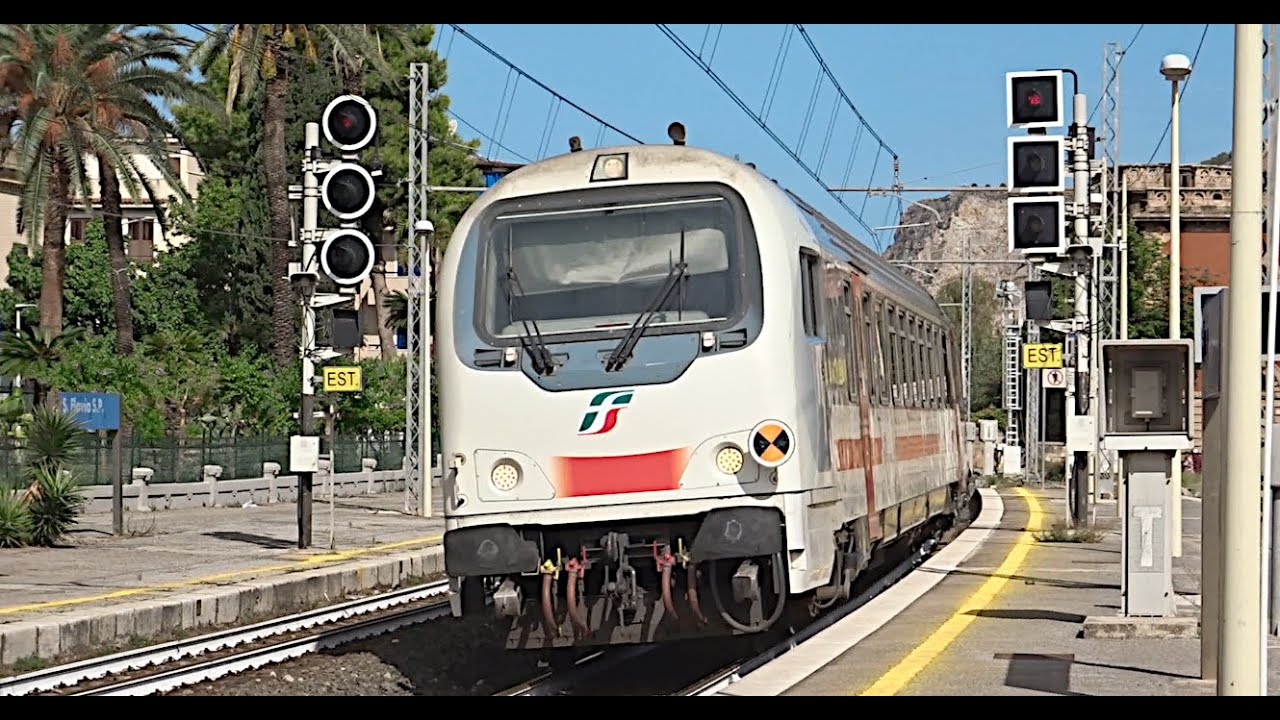 [HD - Treni] STROMBAZZATA Pilota UIC-Z + Treno Intercity 730 Trenitalia ...