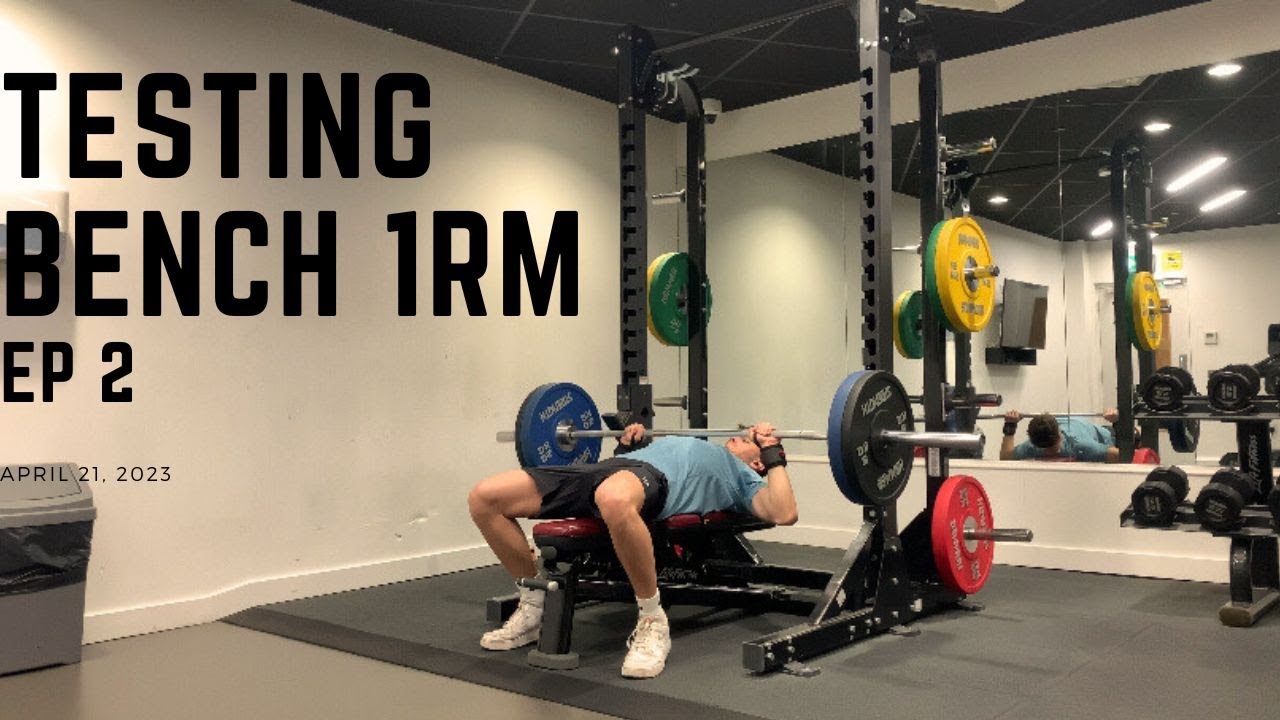 TESTING MY BENCH PRESS 1RM| Ep 2 | Bulking With Gabriel - YouTube